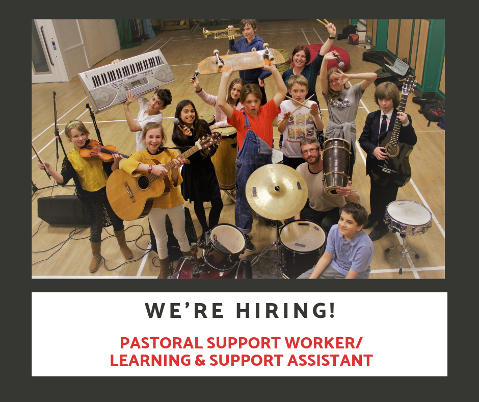 We're Hiring ... B Sharp Pastoral Support Worker/Learning and Support ...