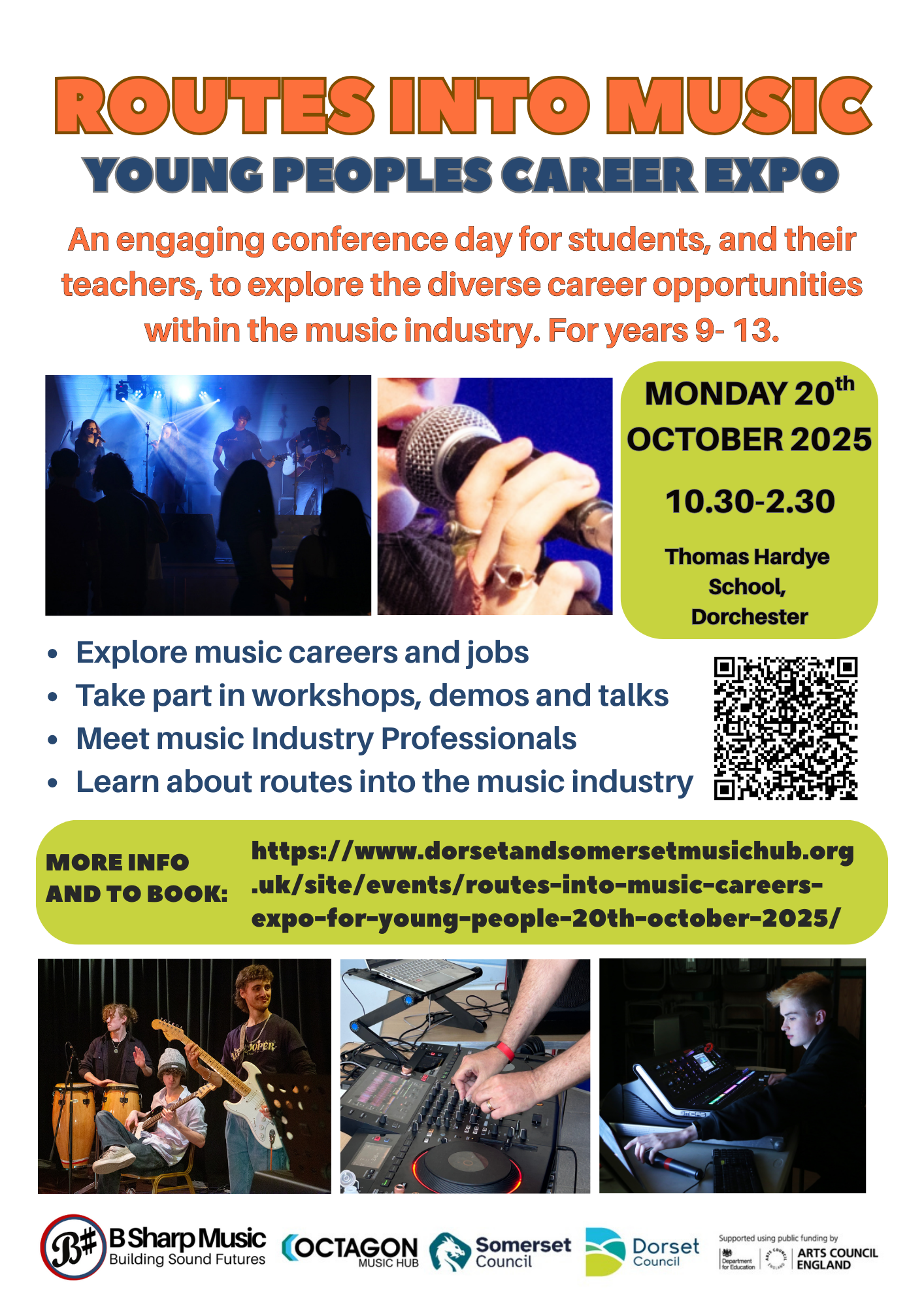 Routes into Music: Careers Expo for Young People – 20th October 2025 ...